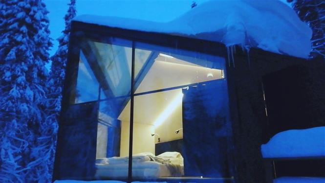 MAGICAL POND Aurora Igloo Ruka Kusamo Lapponia Finlandese - Easyweeks